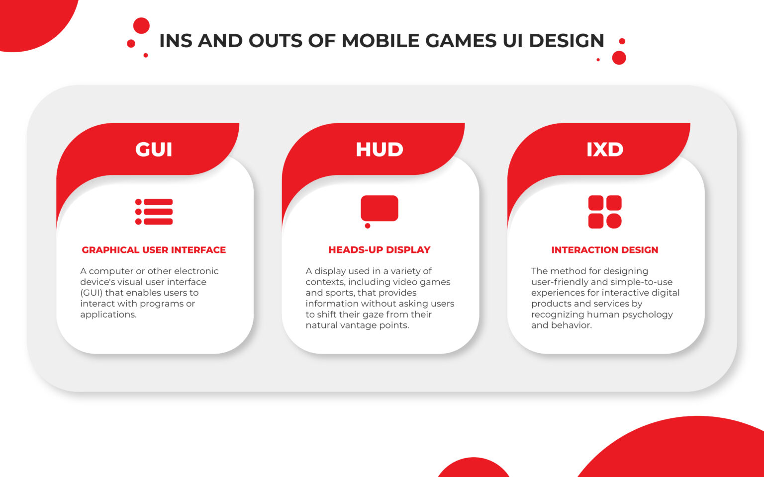 Ins and Outs of Mobile Games UI Design - A Handy Guide