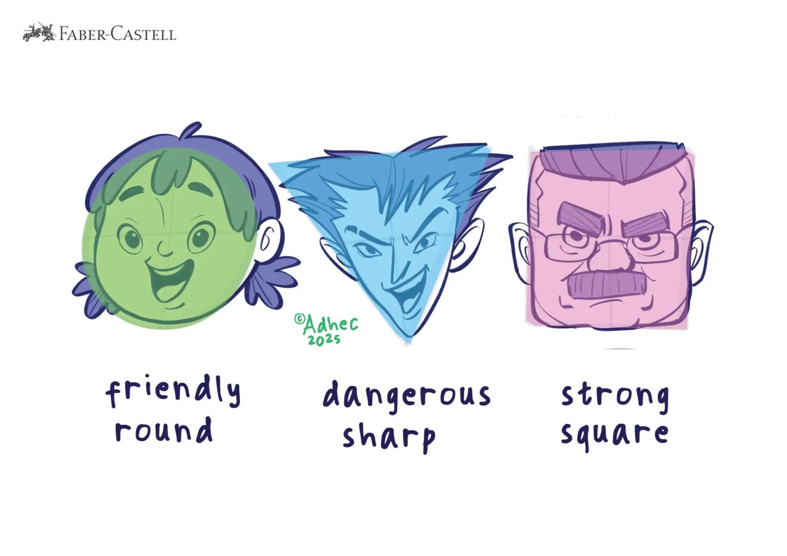 Shape Language in Character Design Explained