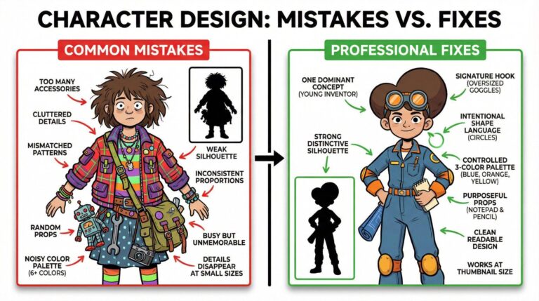 Shape Language in Character Design Explained