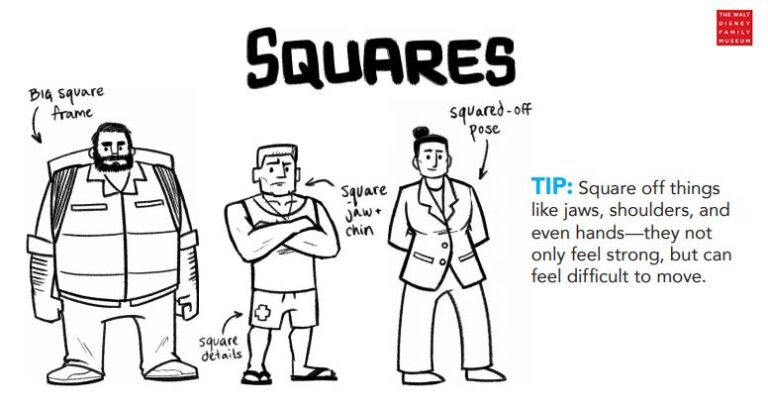 Shape Language in Character Design Explained