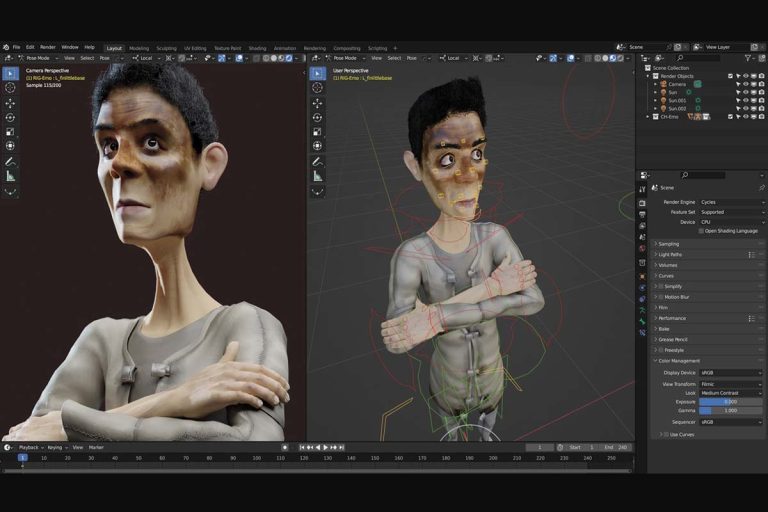 A Head to Head Comparison of Maya and Blender