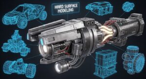 What is Hard Surface Modeling? For Beginners & Professionals