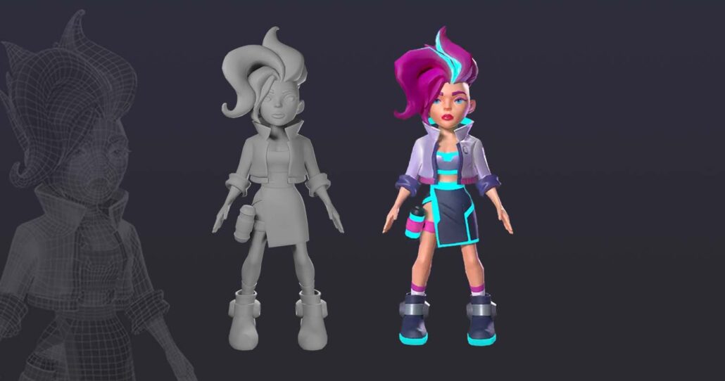 High-Detailed 3D Texturing Services