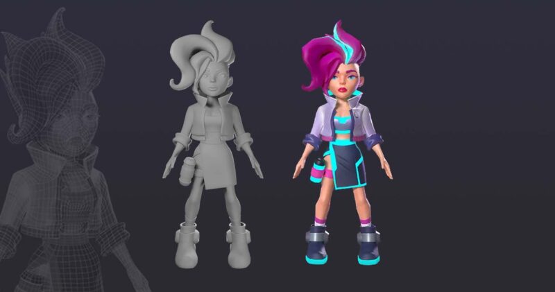 High-Detailed 3D Texturing Services