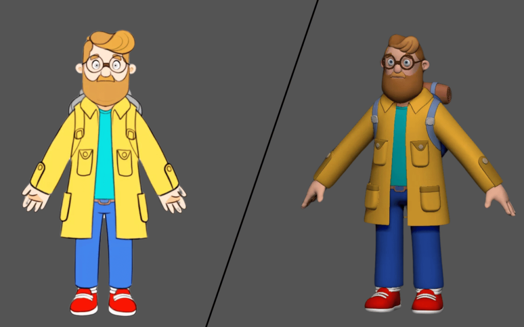 A Complete Guide to the Differences Between 2D and 3D Art