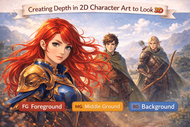 How to Make 2D Art Look 3D? A Complete Professional Guide